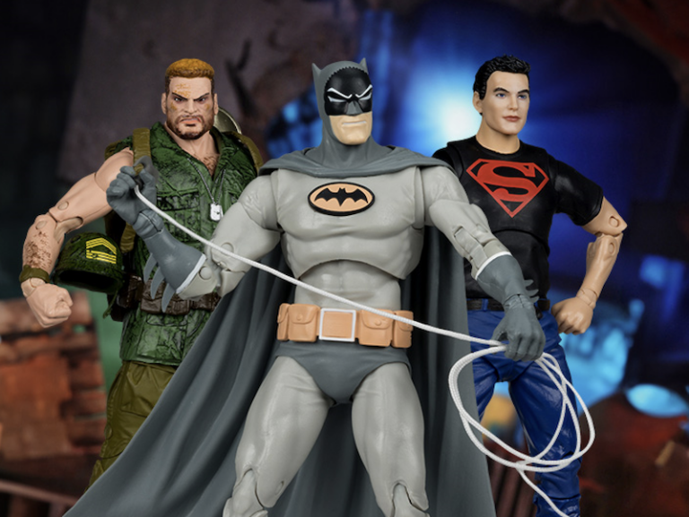 McFarlane Toys DC Multiverse Bat-Manga, Connor Kent & Sergeant Rock ...