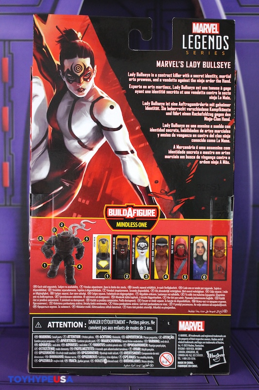 Hasbro Marvel Legends Marvel Knights Lady Bullseye & Mindless One ...