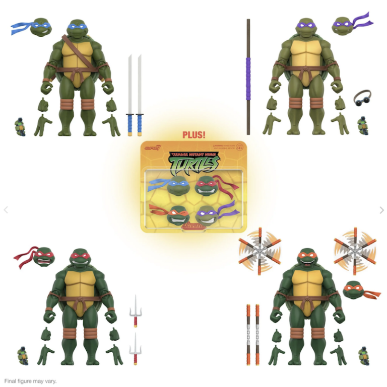 Super7 Teenage Mutant Ninja Turtles ULTIMATES! Wave 12 Michelangelo ...