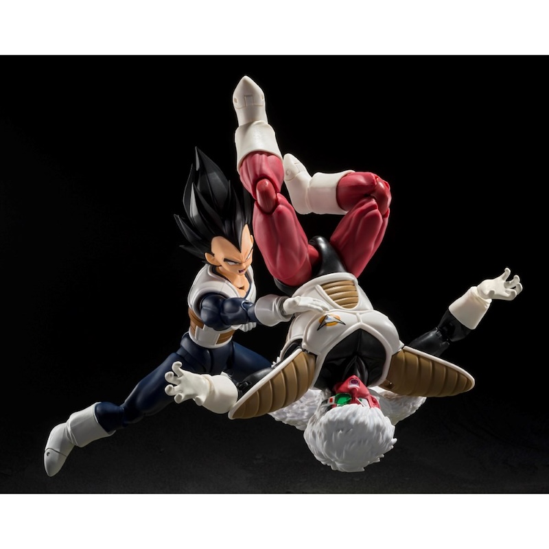 Premium Bandai - S.H. Figuarts DragonBall Z Vegeta - Older Style Battle ...