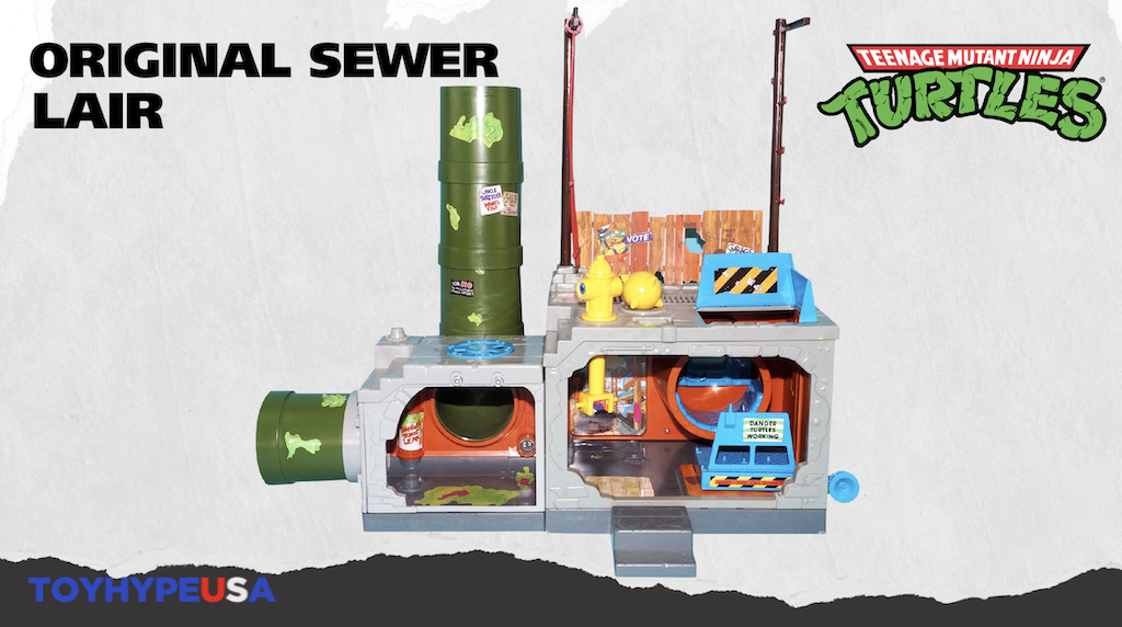 SDCC 2024 - Playmates Toys Teenage Mutant Ninja Turtles Slides & Coverage