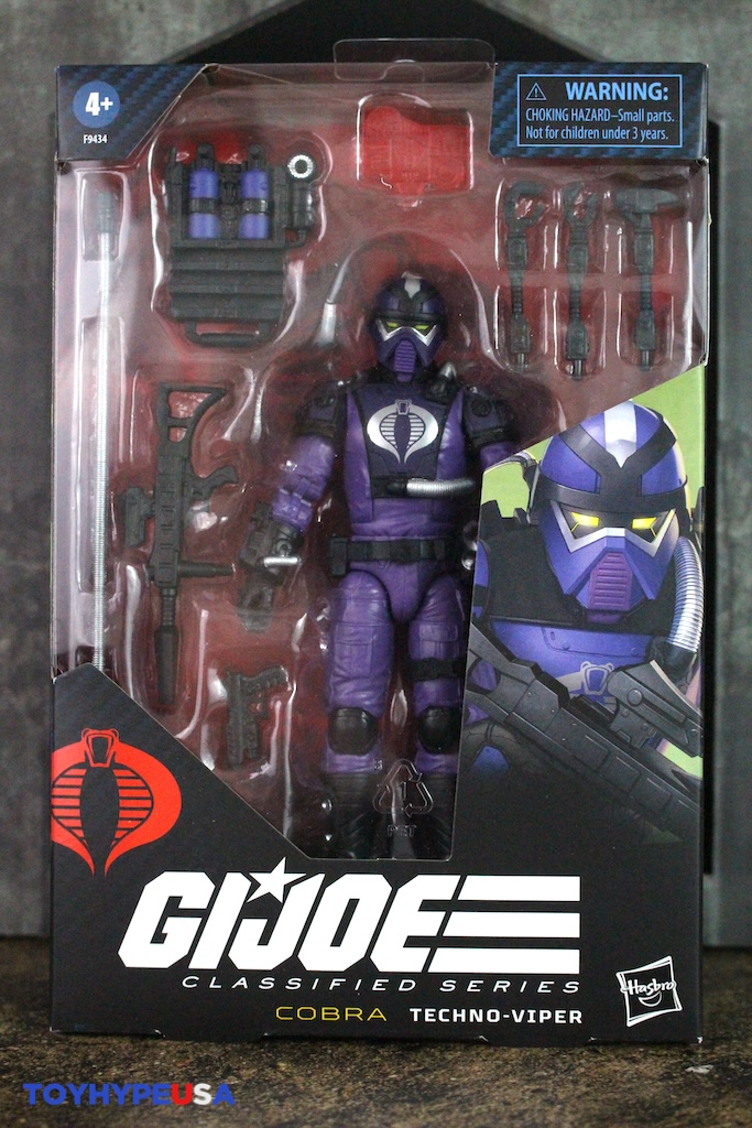Hasbro G.I. Joe Classified Series Techno-Viper Figure Review