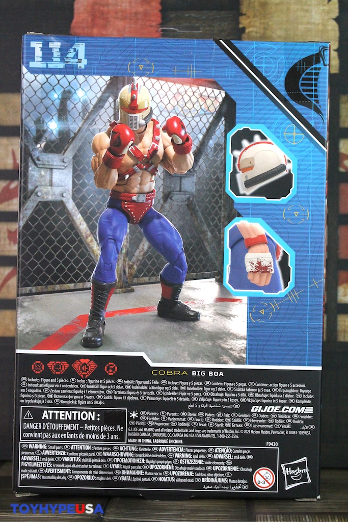 Hasbro G.I. Joe Classified Series Big Boa Figure Review