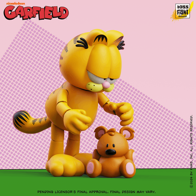 Boss Fight Studio Garfield, Odie & Nermal Action Figures Pre-Orders