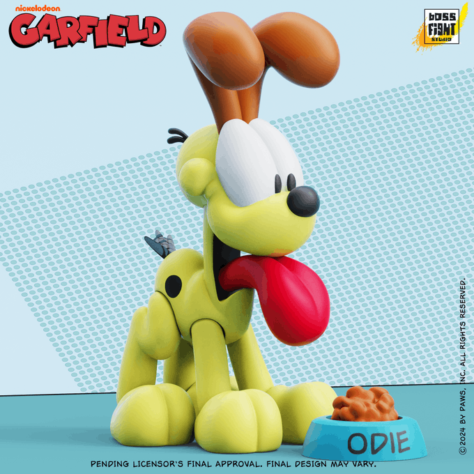 Boss Fight Studio Garfield, Odie & Nermal Action Figures Pre-Orders