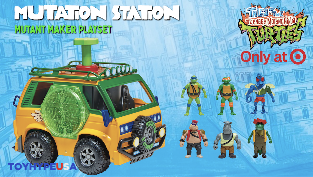 SDCC 2024 - Playmates Toys Teenage Mutant Ninja Turtles Slides & Coverage
