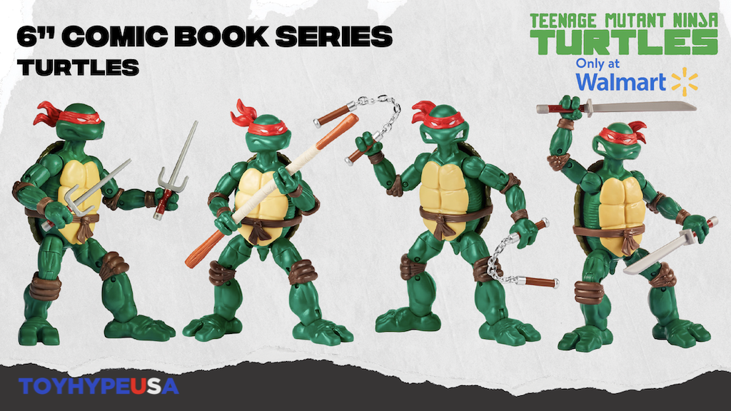 SDCC 2024 - Playmates Toys Teenage Mutant Ninja Turtles Slides & Coverage