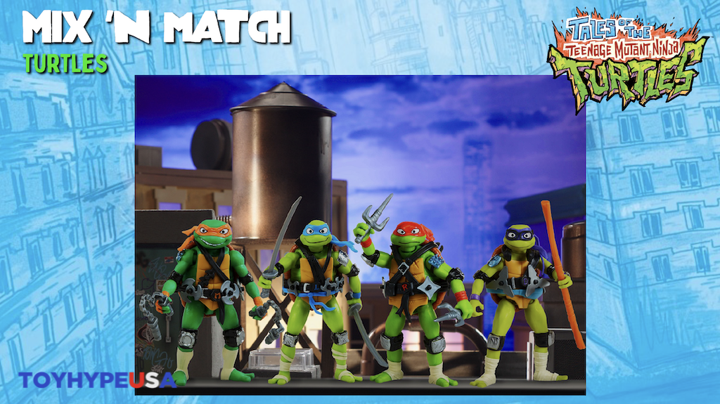 SDCC 2024 - Playmates Toys Teenage Mutant Ninja Turtles Slides & Coverage