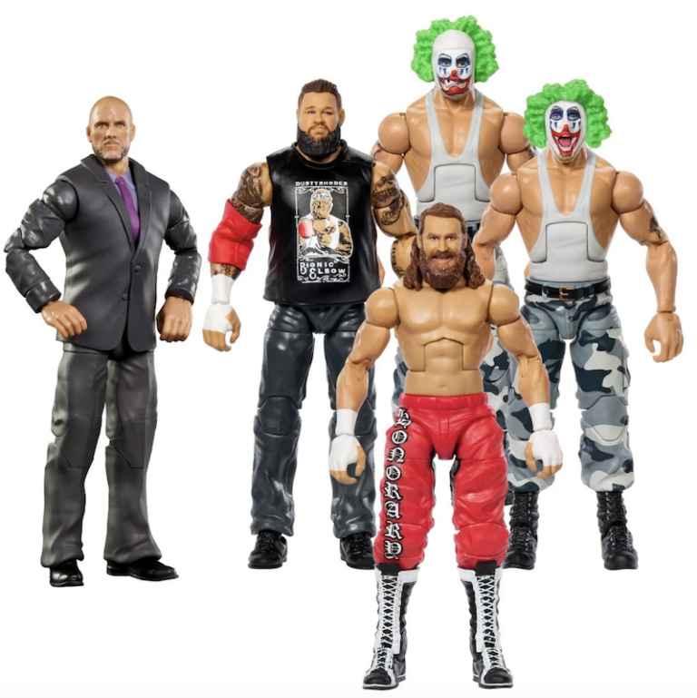 Mattel WWE Elite Survivor Series (Adam Pearce BAF) Kevil Owens, Sami ...
