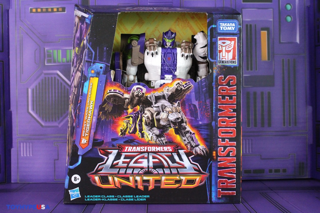 Hasbro Transformers: Legacy United Leader Beast Wars Universe Tigerhawk ...