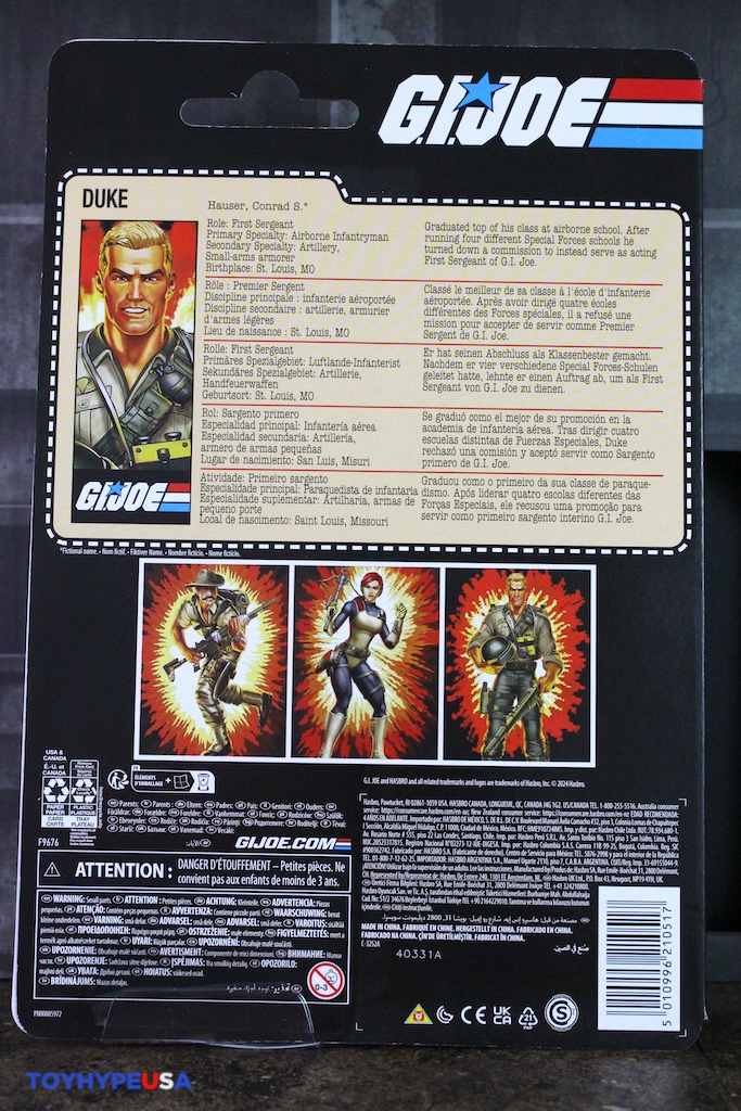 Hasbro G.I. Joe Classified Series Retro 6" Duke Figure Review