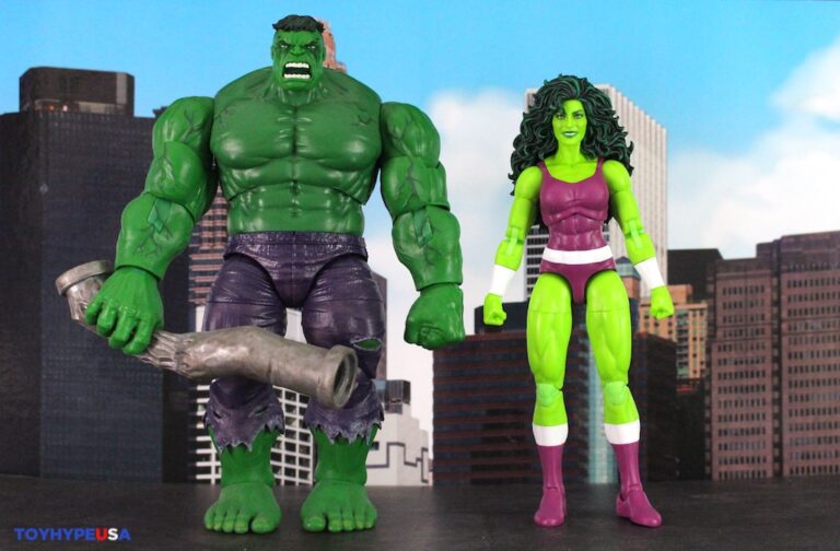 Hasbro Marvel Legends Iron Man Retro She-Hulk Figure Review