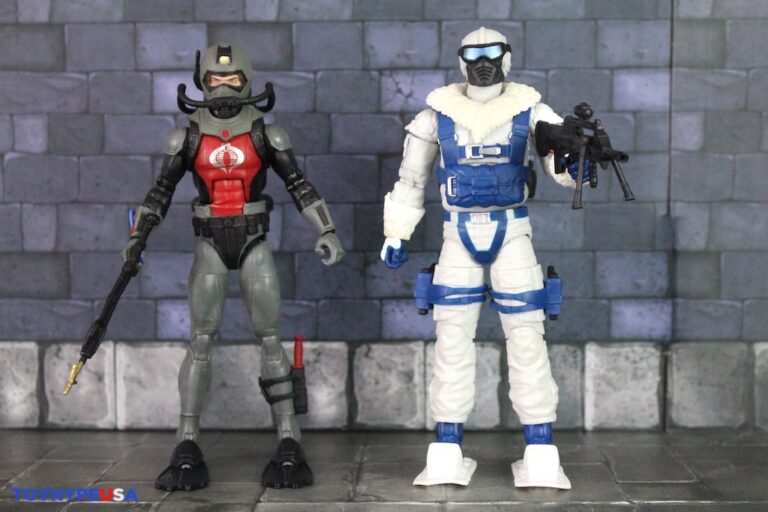 Hasbro G.I. Joe Classified Series Retro Collection Cobra Eel & Snow ...