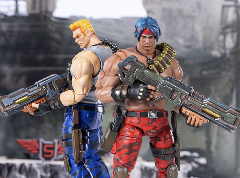 Hiya Toys Contra: Operation Galuga Bill Rizer & Lance Bean 1/12 Scale ...