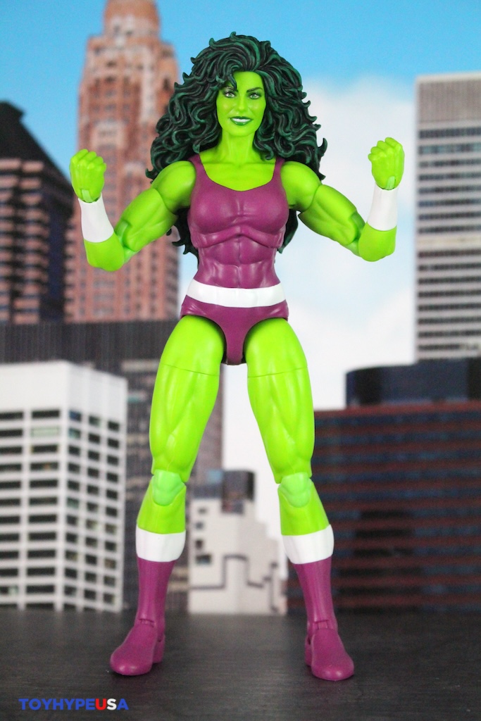Hasbro Marvel Legends Iron Man Retro She-Hulk Figure Review