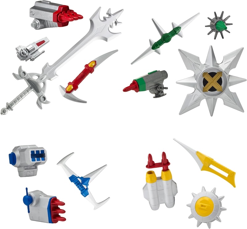 Playmates Toys Legendary Voltron Combining Lion Box Set Figure Pre-Orders