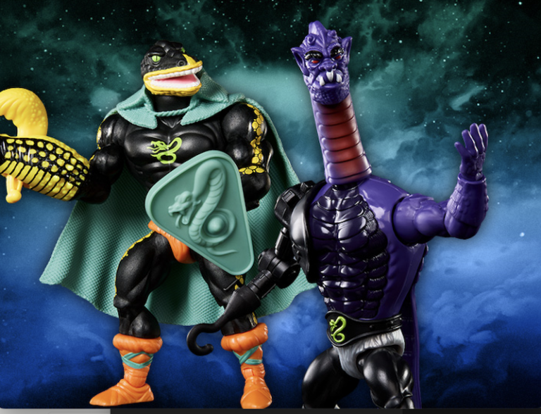 Mattel - Masters of the Universe: Origins Lord Gr'Asp & Terroar Figures ...