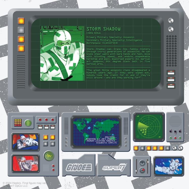 Super7 G.I. Joe ULTIMATES! Storm Shadow (Camouflage Version) BBTS 25th ...