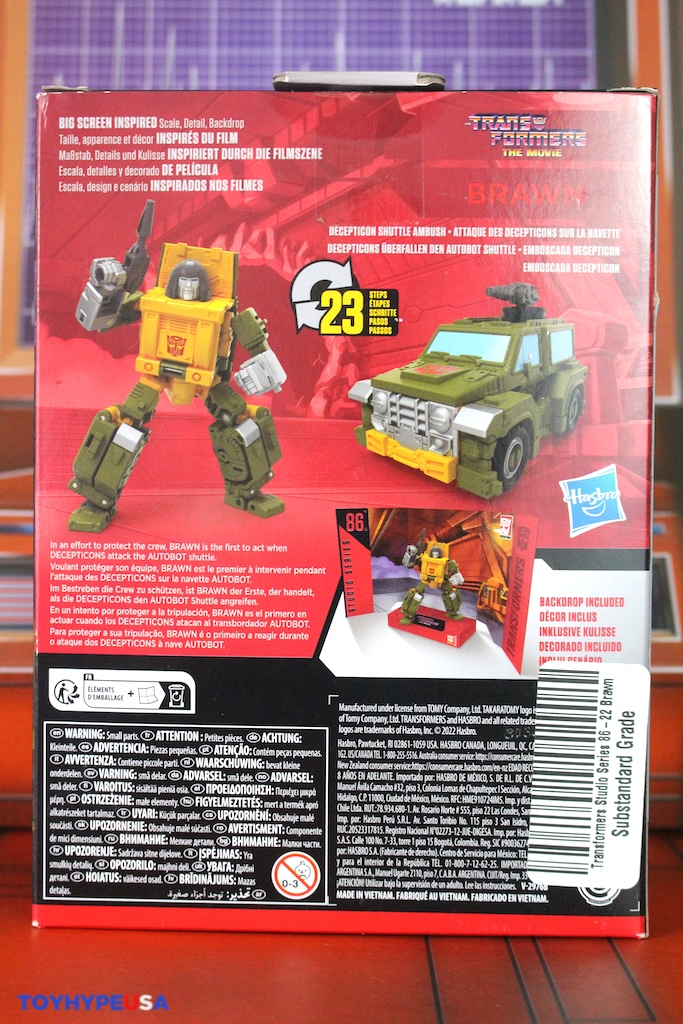 Hasbro Transformers Studio Series 86-22 Deluxe Brawn Figure Review