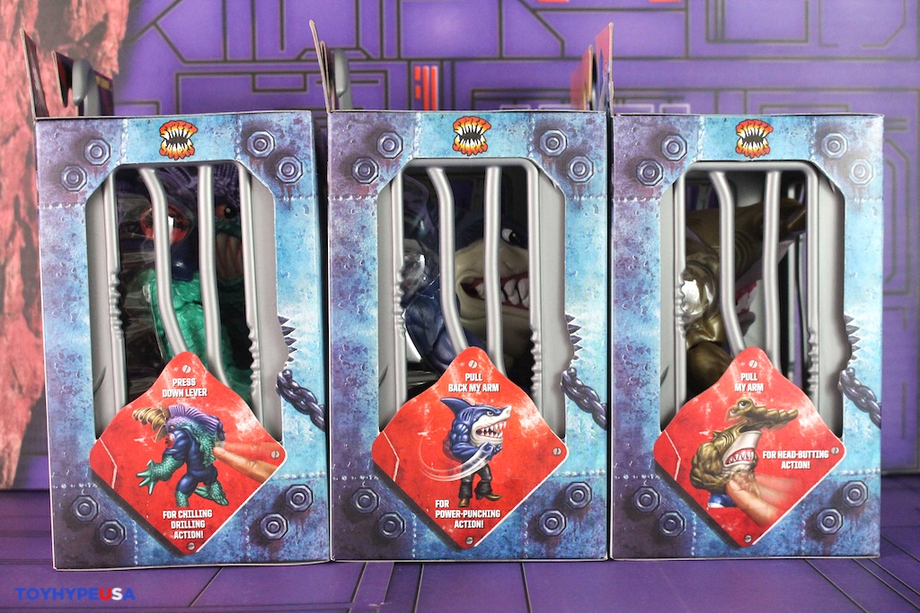 Mattel Street Sharks 30th Anniversary Ripster, Slash & Jab Figures Review