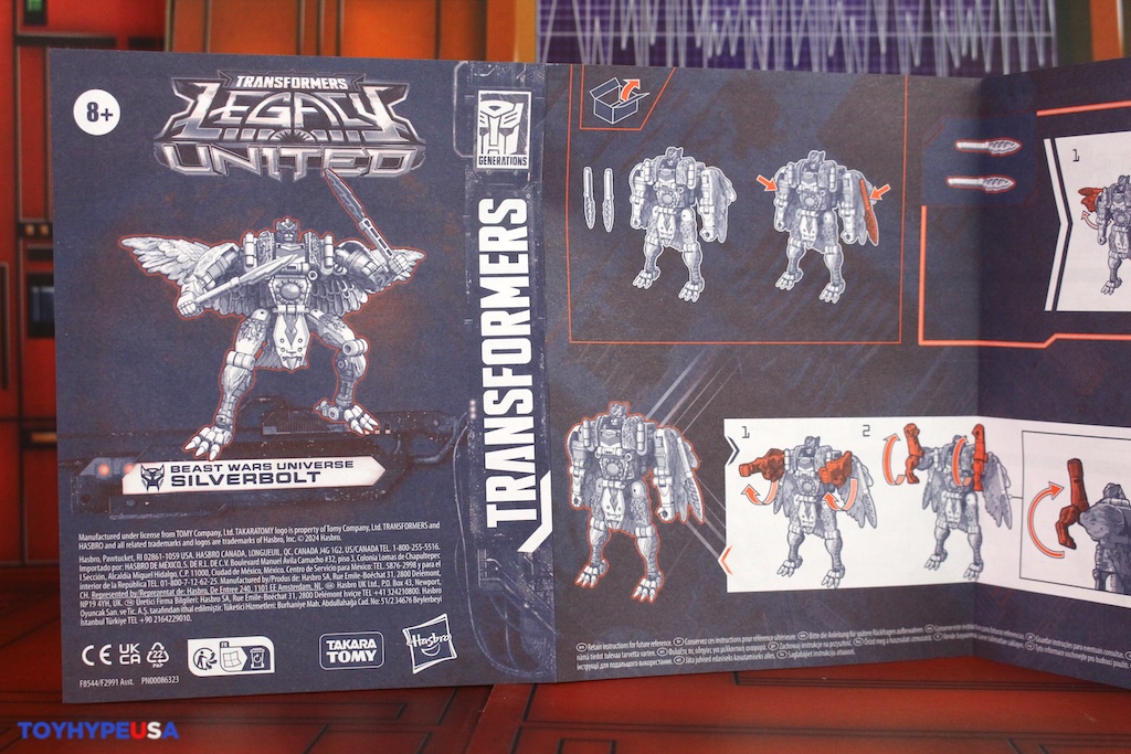 Hasbro Transformers: Legacy United Beast Wars Universe Silverbolt ...
