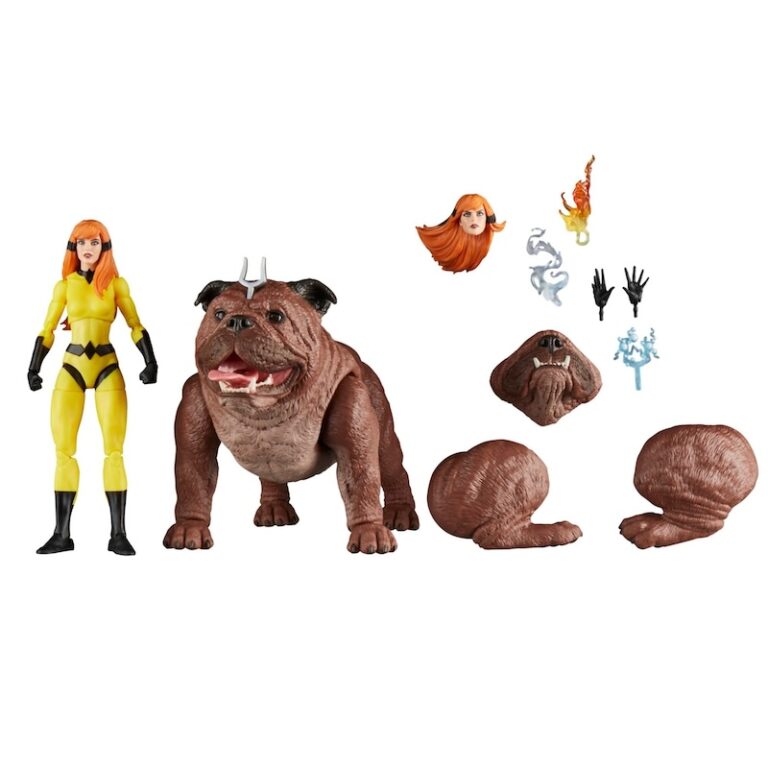 Hasbro Marvel Legends Inhumans Crystal & Lockjaw Figures Available Now