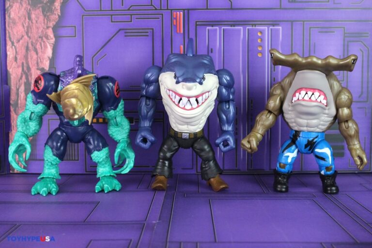 Mattel Street Sharks 30th Anniversary Ripster, Slash & Jab Figures Review