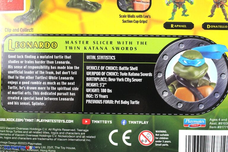 Playmates Toys Teenage Mutant Ninja Turtles (2003) Classic Figure 4 ...