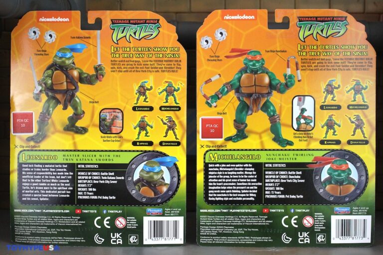 Playmates Toys Teenage Mutant Ninja Turtles (2003) Classic Figure 4 ...