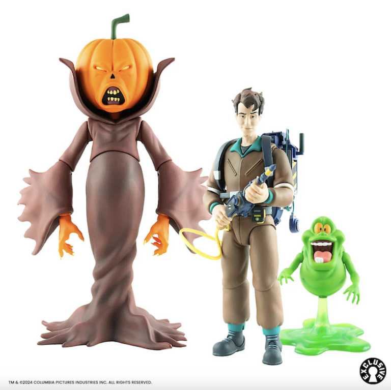 Mondo The Real Ghosbusters Peter Venkman, Slimer & Samhain Figures Pre ...