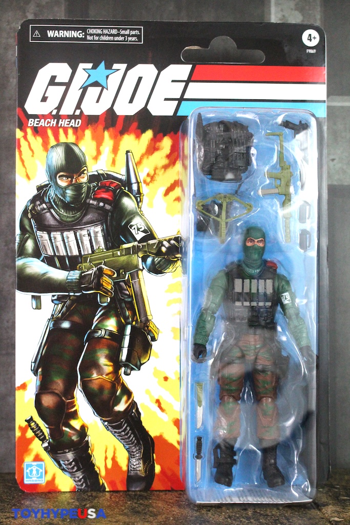 Hasbro G.I. Joe Classified Series Retro Collection Beach Head Figure Review