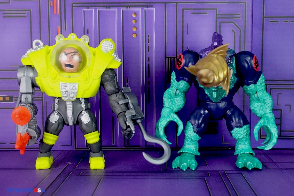 Mattel Street Sharks Wave 2 - Streex, Slammu & Dr. Piranoid Figures Review