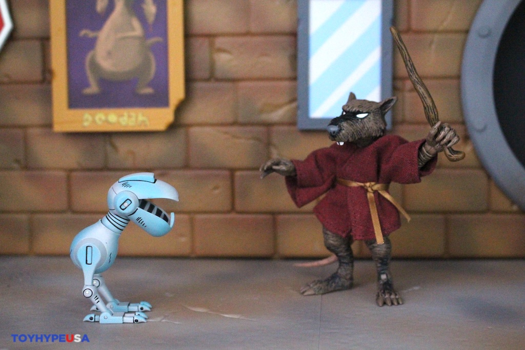 NECA Toys Teenage Mutant Ninja Turtles (Mirage Comics) Splinter Figure ...