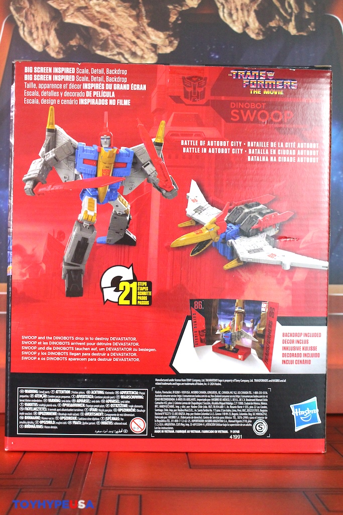 Hasbro Transformers Studio Series 86-26 Leader Dinobot Swoop Figure Review