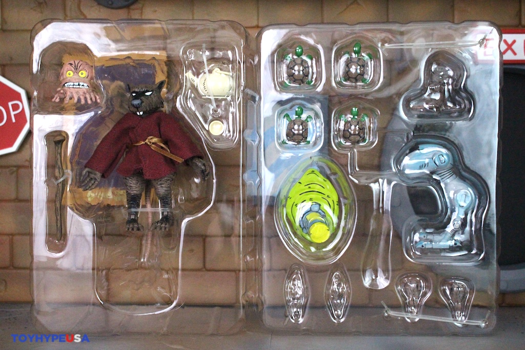 NECA Toys Teenage Mutant Ninja Turtles (Mirage Comics) Splinter Figure ...