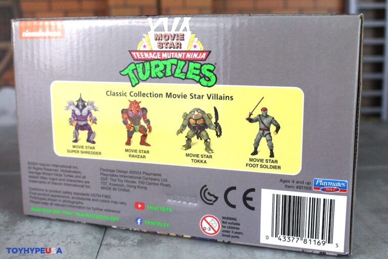 Playmates Toys Teenage Mutant Ninja Turtles: Movie Star Villains Box ...