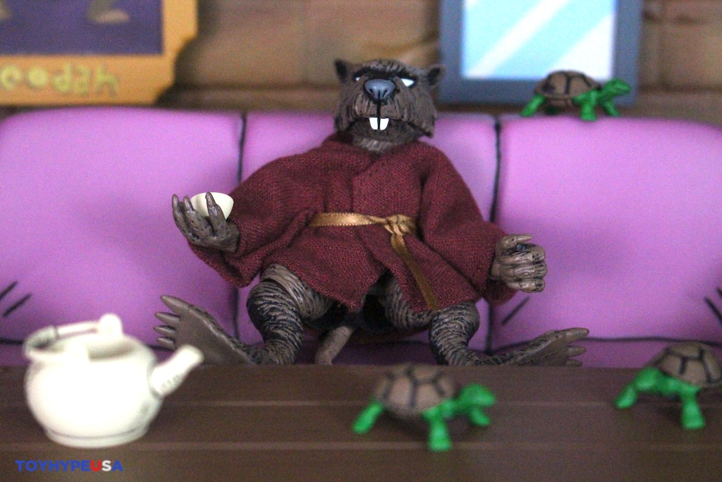 NECA Toys Teenage Mutant Ninja Turtles (Mirage Comics) Splinter Figure ...