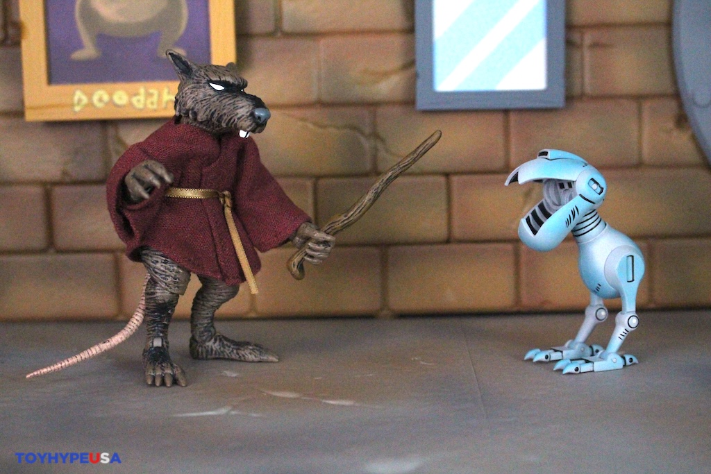 NECA Toys Teenage Mutant Ninja Turtles (Mirage Comics) Splinter Figure ...