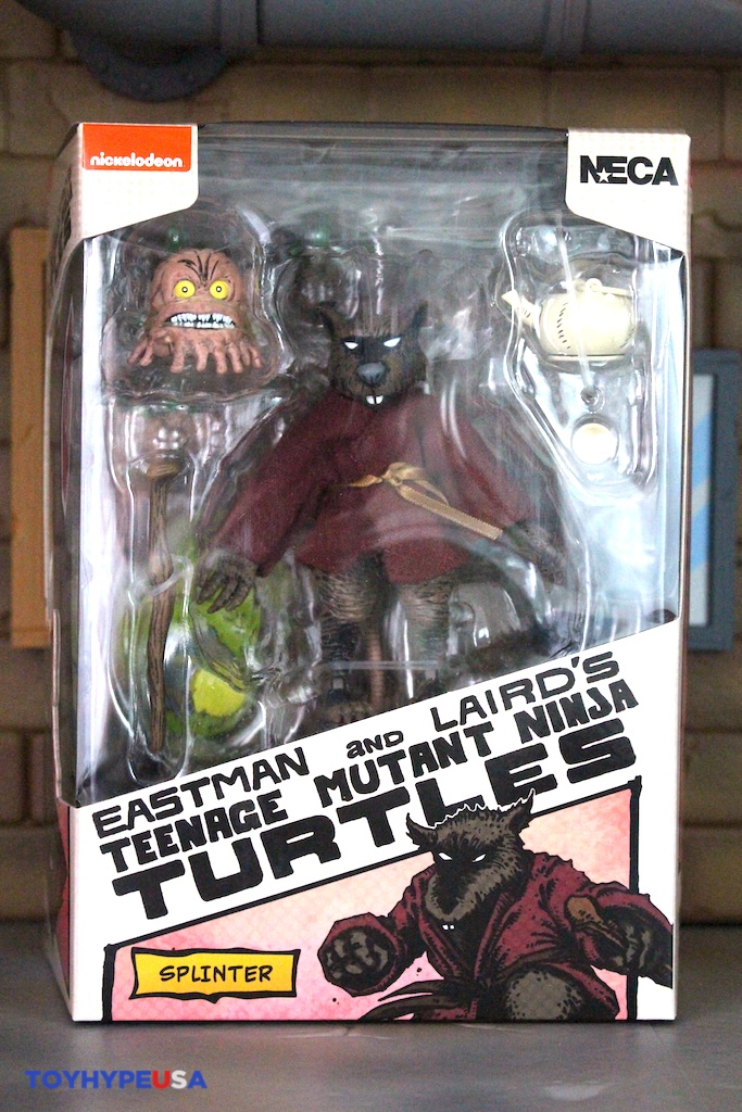 NECA Toys Teenage Mutant Ninja Turtles (Mirage Comics) Splinter Figure ...
