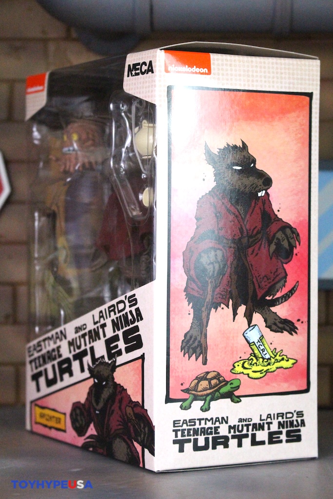 NECA Toys Teenage Mutant Ninja Turtles (Mirage Comics) Splinter Figure ...