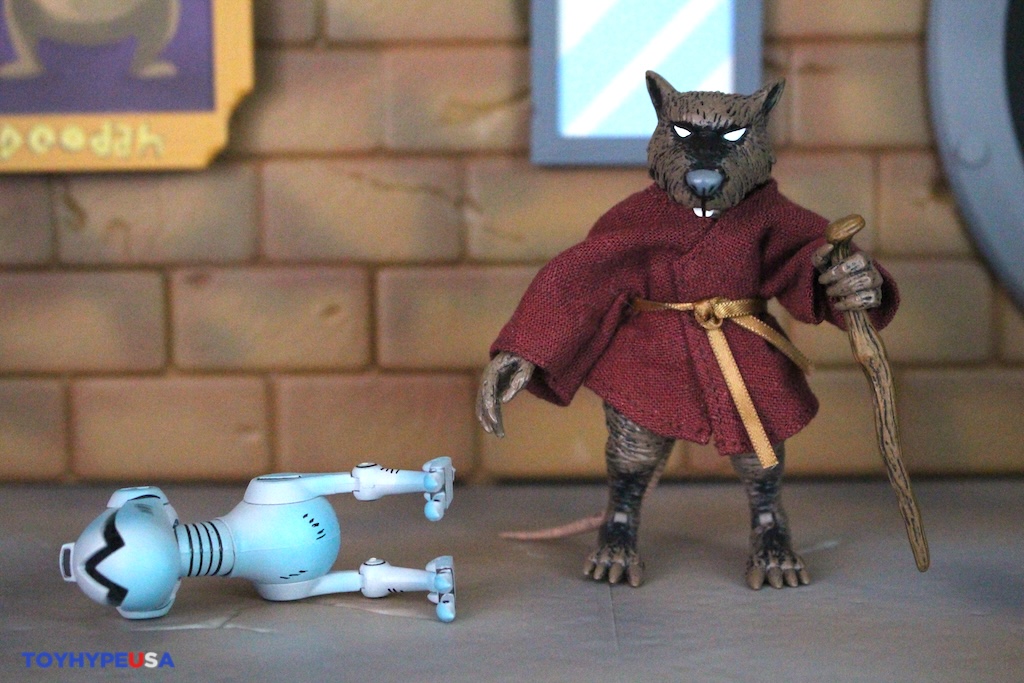 NECA Toys Teenage Mutant Ninja Turtles (Mirage Comics) Splinter Figure ...