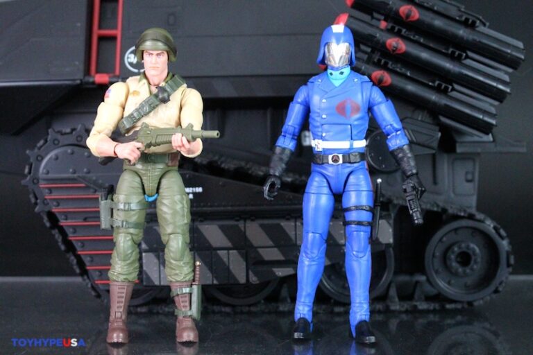 Hasbro G.I. Joe Classified Series 6" Retro Cobra Commander & Cobra ...