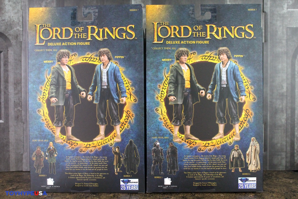 Diamond Select Toys Lord of the Rings Select Merry & Pippin Figures Review