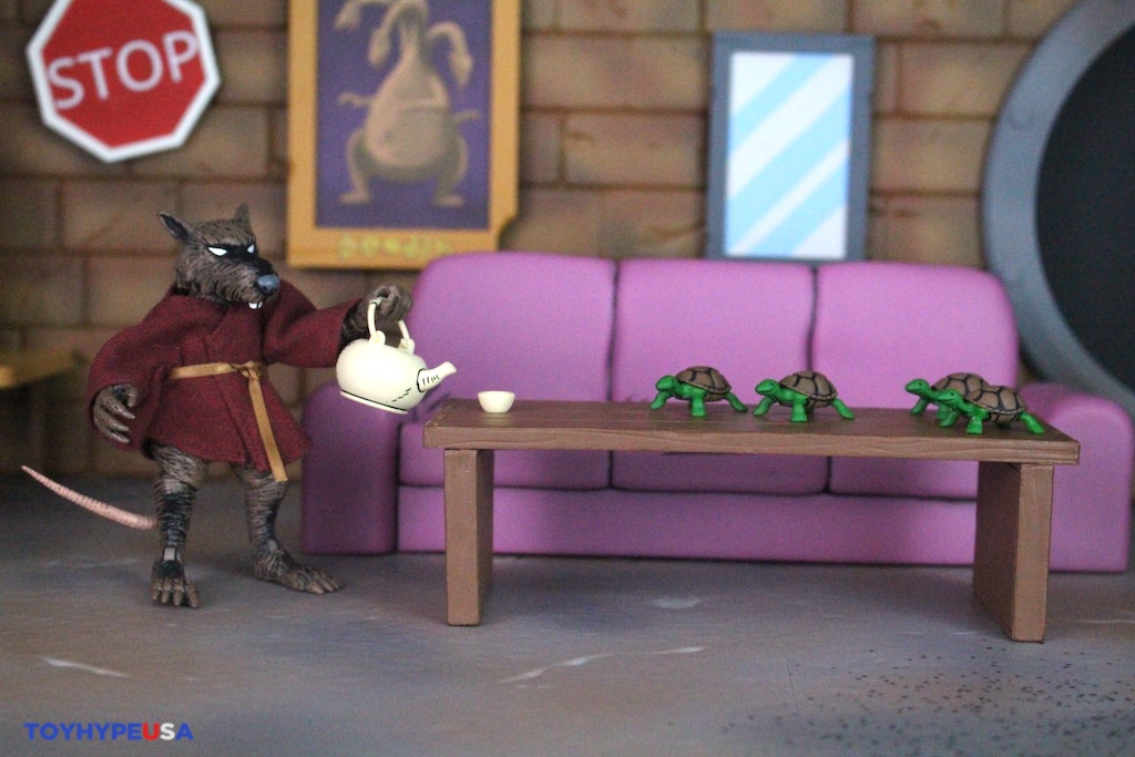 NECA Toys Teenage Mutant Ninja Turtles (Mirage Comics) Splinter Figure ...