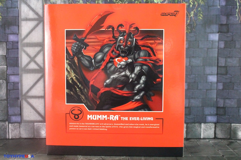Super7 ThunderCats Ultimates! Mumm-Ra the Ever Living (Black & Red ...