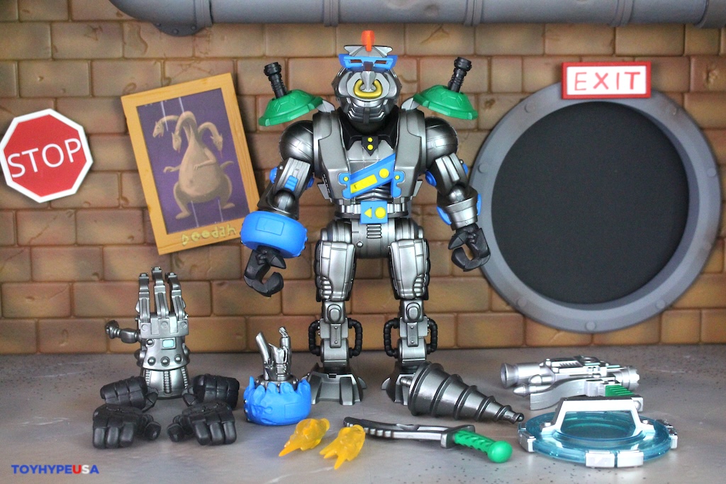 Super7 Teenage Mutant Ninja Turtles Ultimates! Robotic Bebop Figure Review