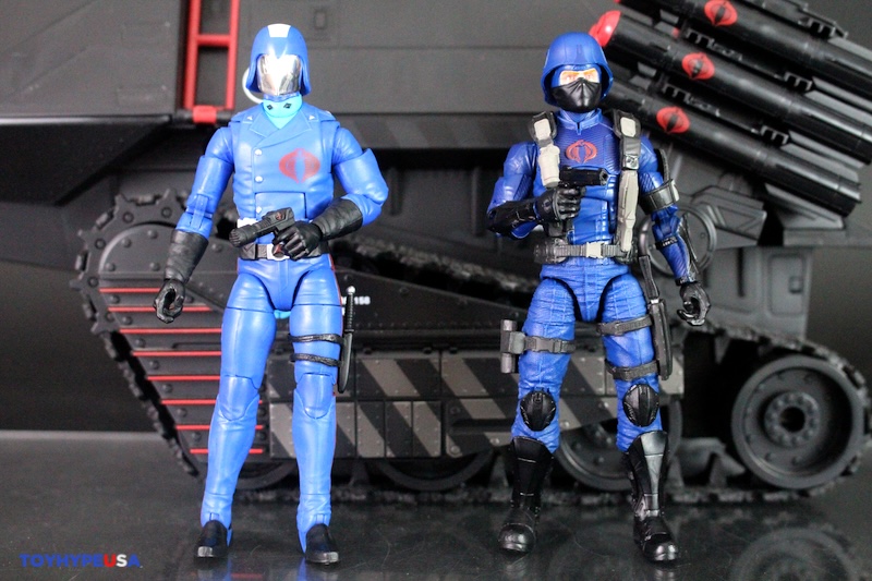 Hasbro G.I. Joe Classified Series 6" Retro Cobra Commander & Cobra ...