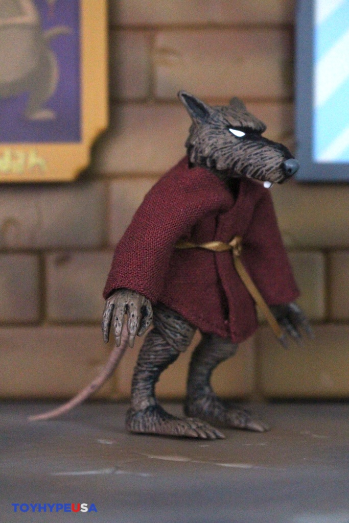 NECA Toys Teenage Mutant Ninja Turtles (Mirage Comics) Splinter Figure ...