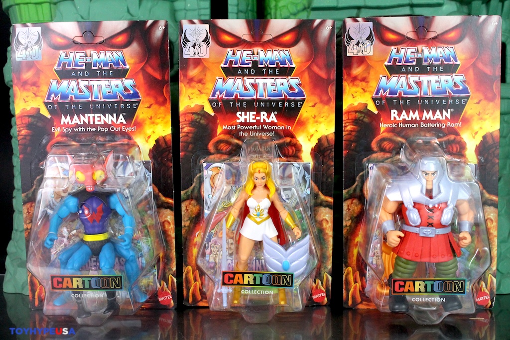 Mattel Masters of the Universe Origins Cartoon Collection She-Ra, Ram ...