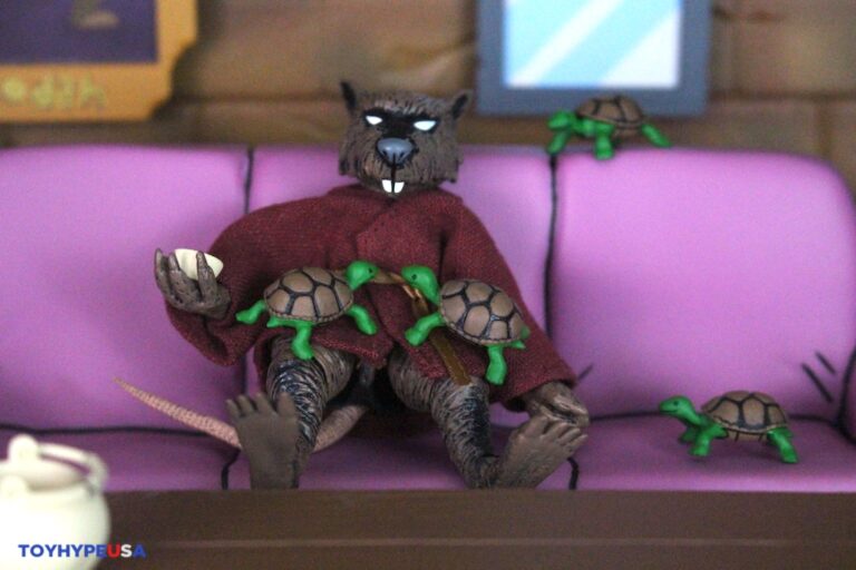 NECA Toys Teenage Mutant Ninja Turtles (Mirage Comics) Splinter Figure ...